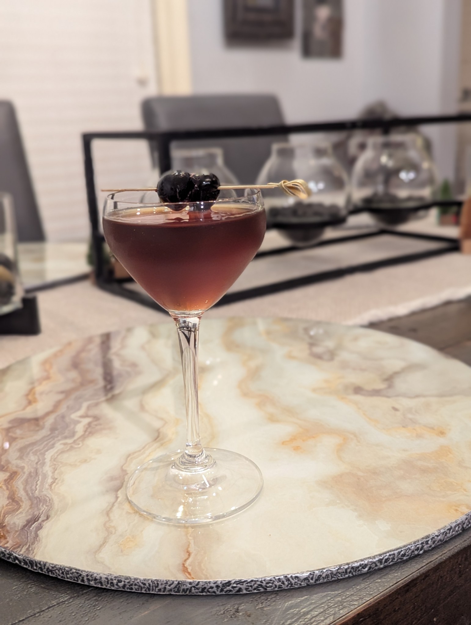 Classic Manhattan Cocktail – one foodie